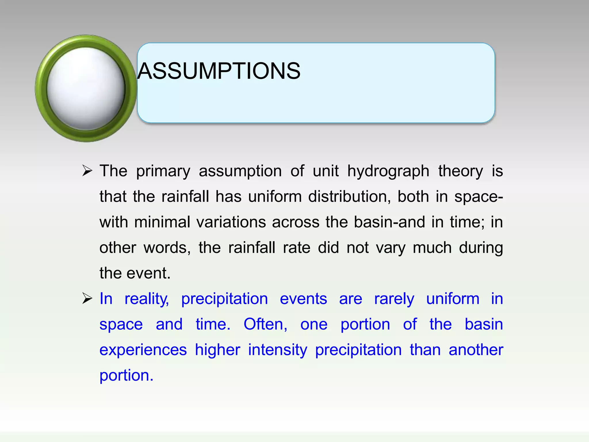 L8 unit hydrograph | PPTX