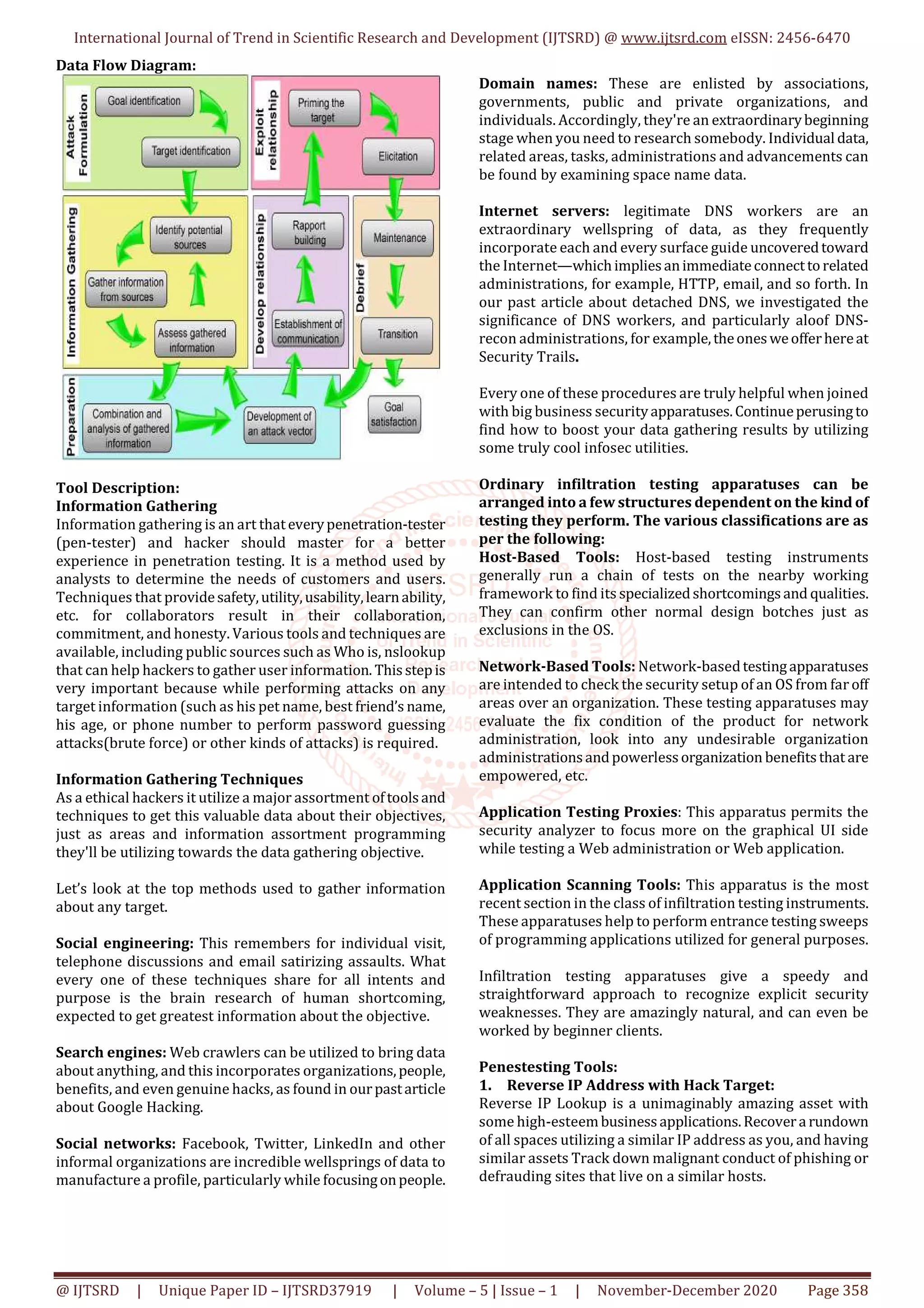 Vulnerability Assessment and Penetration Testing using Webkill | PDF