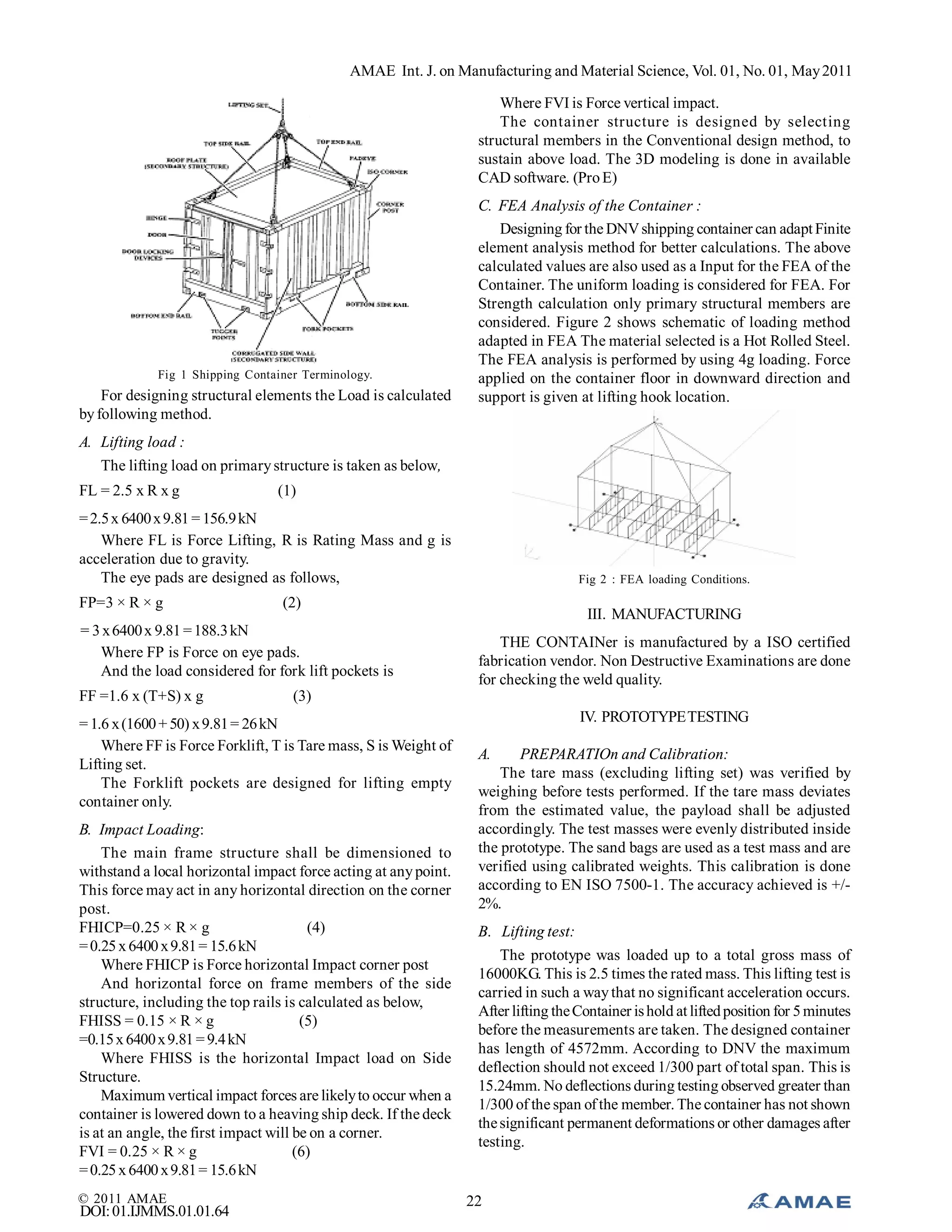 Designing of Offshore DNV Container | PDF