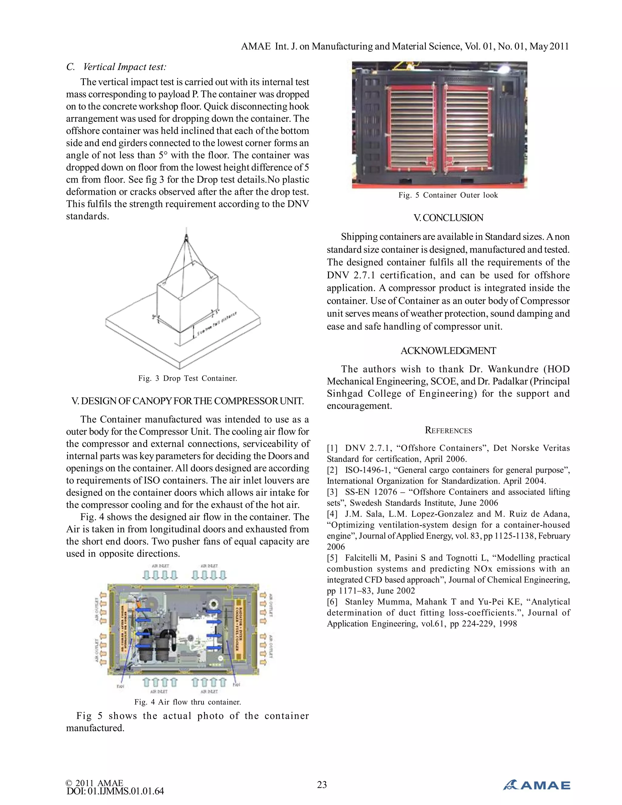 Designing of Offshore DNV Container | PDF