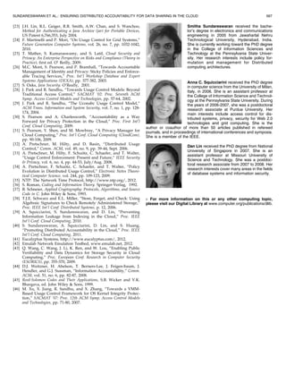 64.ensuring distributed accountability | PDF | Cloud Computing | Internet