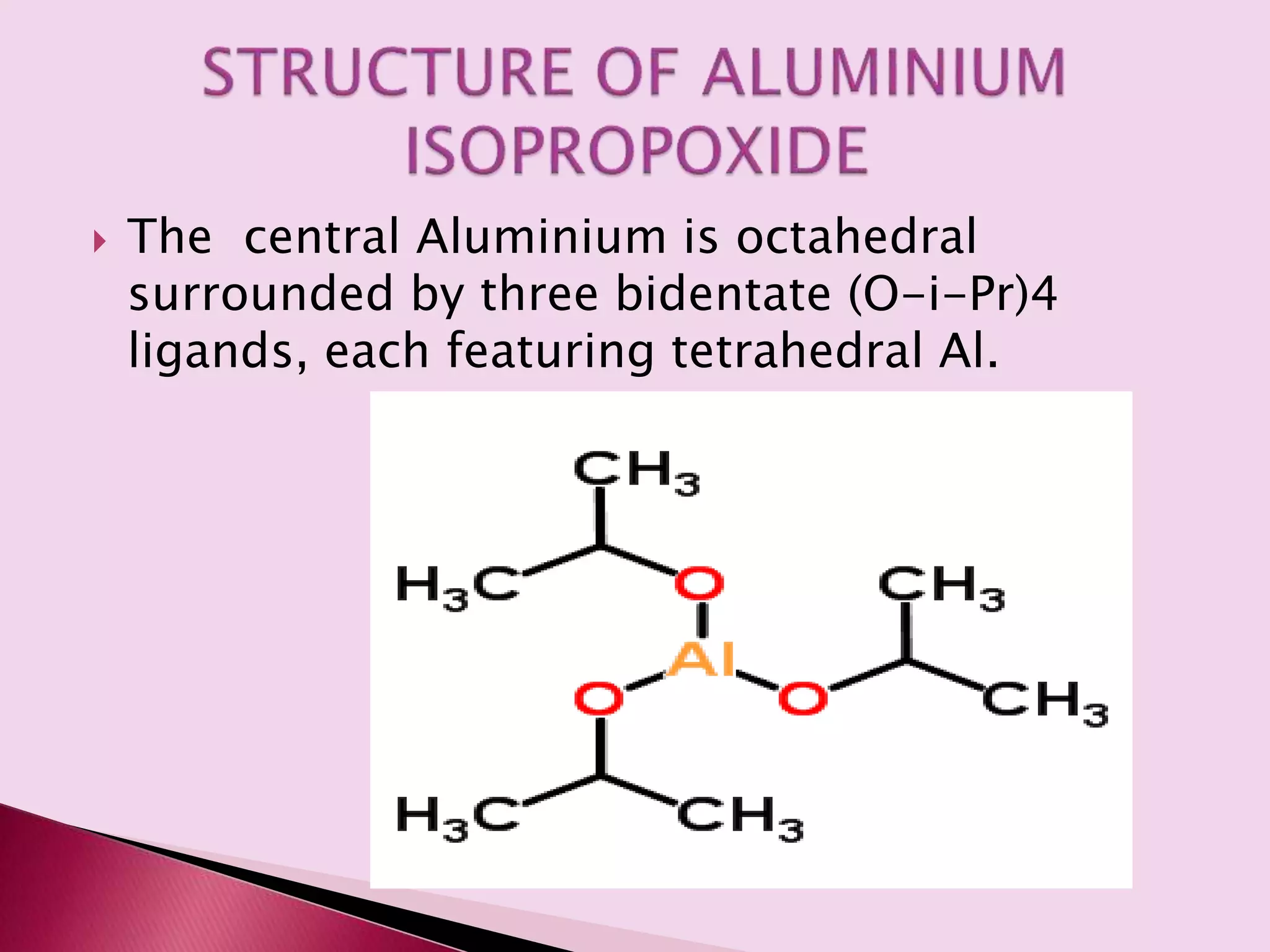 Synthetic reagent and applications OF ALUMINIUM ISOPROPOXIDE | PPTX