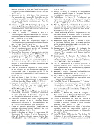 Pharmacological Review of Caralluma r.br: A Potential Herbal Genus | PDF