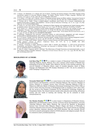 Experiential learning using Google Classroom on students’ academic ...