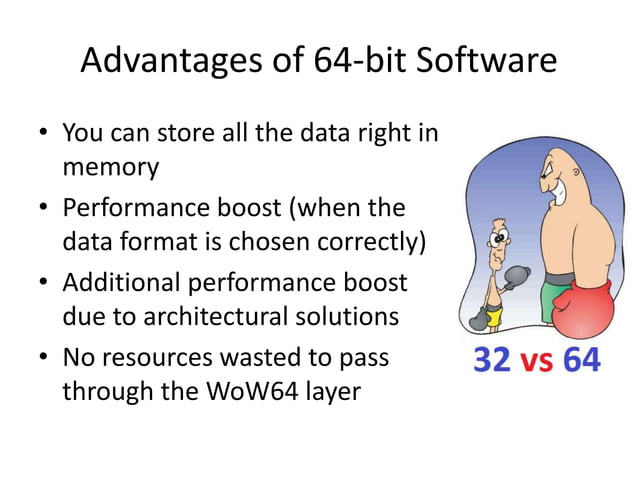 Things to Remember When Developing 64-bit Software | PPT