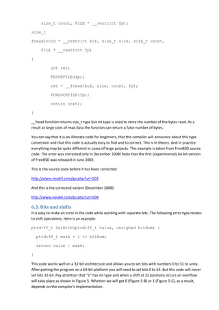 Seven Steps of Migrating a Program to a 64-bit System | PDF