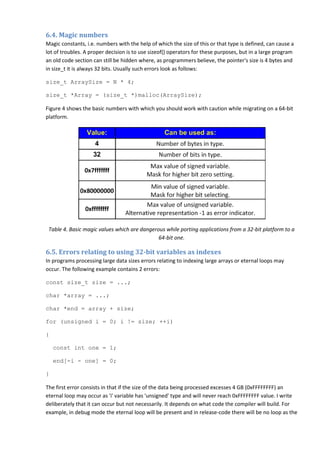 Seven Steps of Migrating a Program to a 64-bit System | PDF