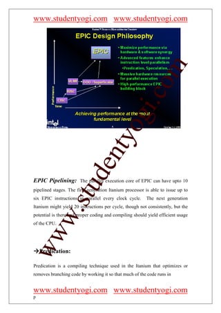 64 Bit Multi Processor Paper Presentation | PDF