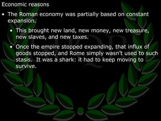 6.4 Decline Of The Roman Empire | PPT