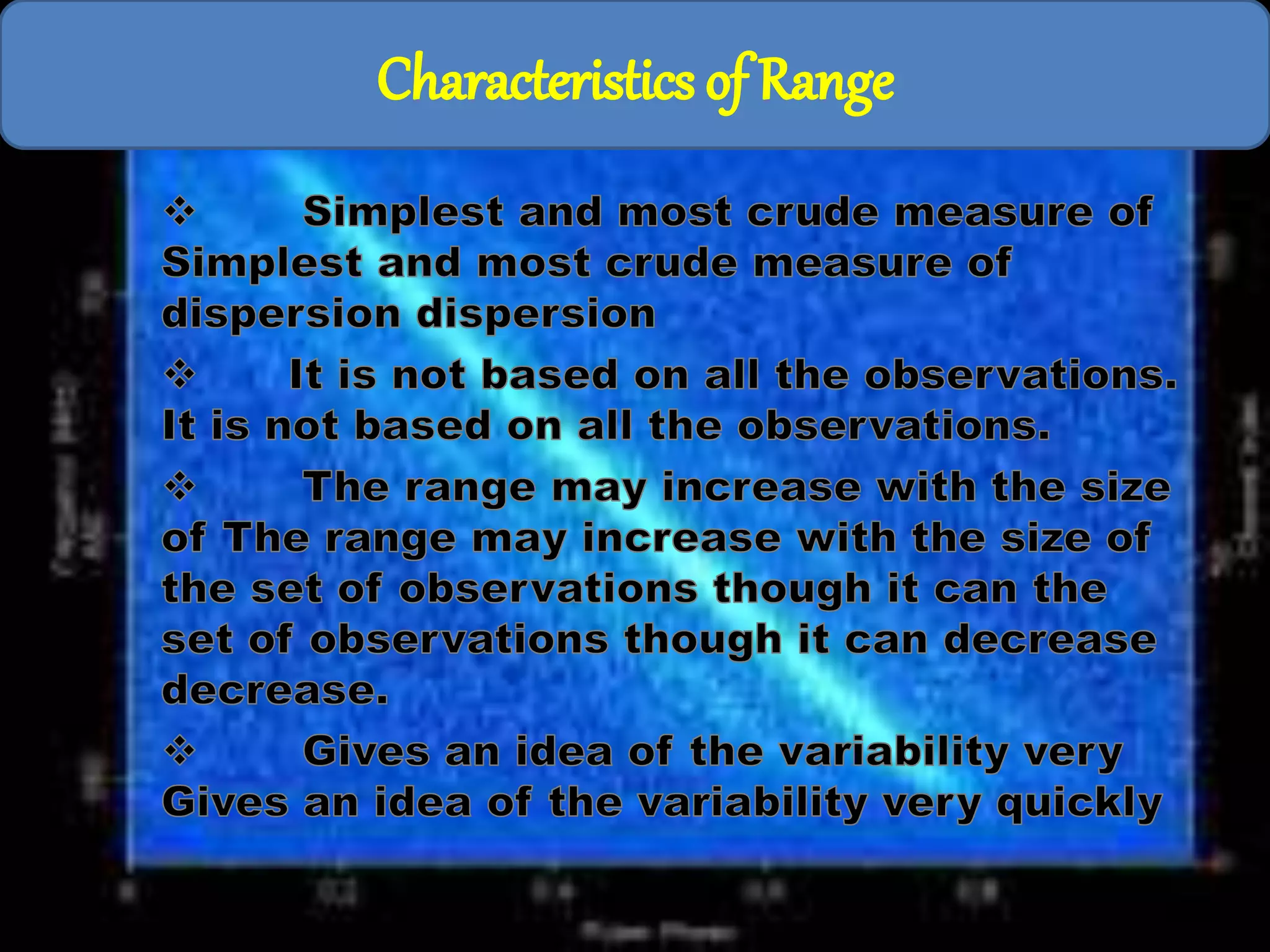 Range Quartile Deviation Pptx Physics Science