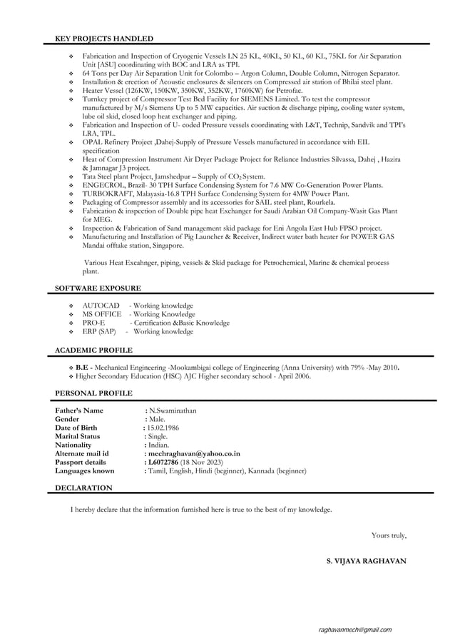 Resume of QA QC-Welding Engineer with 5+ years of exp | PDF | Business | Business and Finance