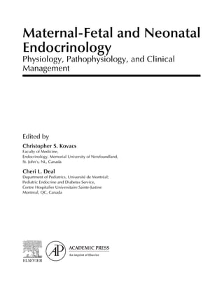Maternal-Fetal and Neonatal Endocrinology Christopher S. Kovacs | PDF