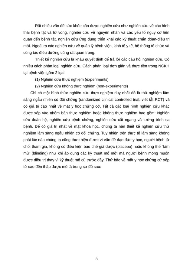 THIẾT KẾ NGHIÊN CỨU & THỐNG KÊ Y HỌC TS Nguyễn Ngọc Rạng 6404195 | PDF