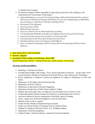 New Resume JPSD | PDF