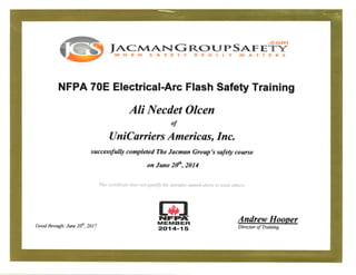 NFPA 70E Electrical Arc Flash Study Training | PPT