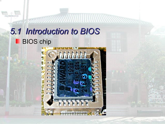 Introduction Of Basic Input Output Systemppt