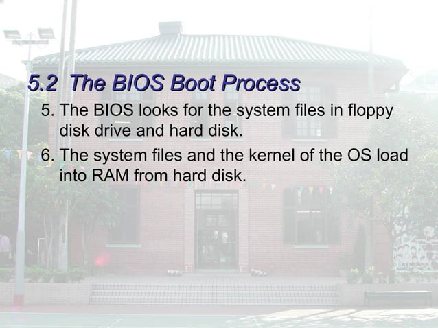 Introduction Of Basic Input Output Systemppt