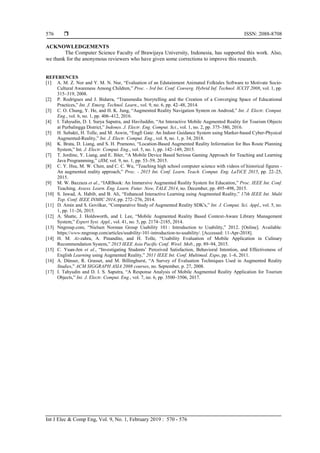 Augmented reality objects design in augmented story book mobile ...