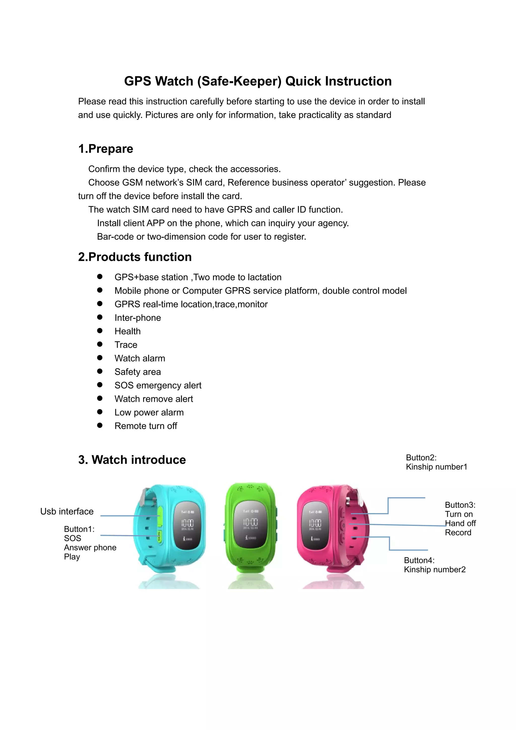 GPS Watch User Manual | DOC | Operating Systems | Computer Software and ...