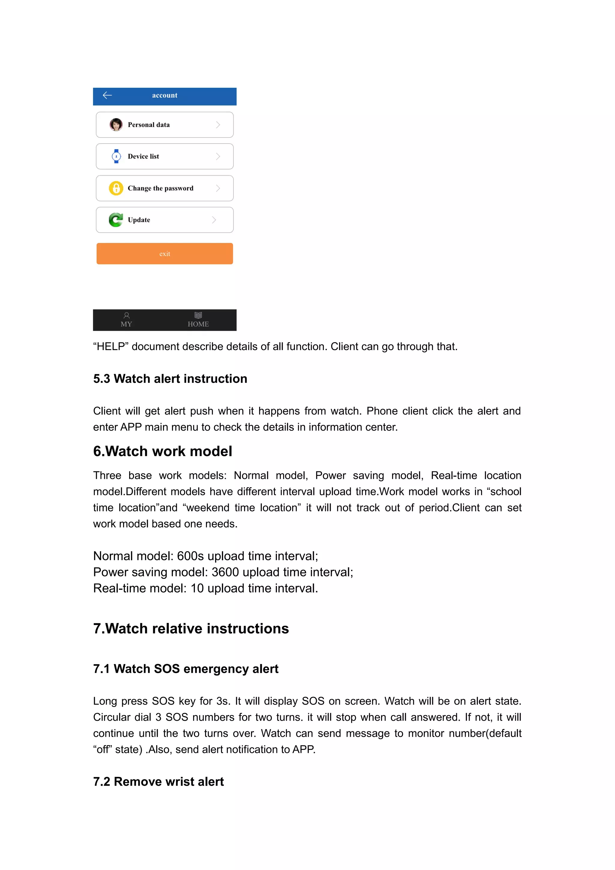 GPS Watch User Manual | DOC | Operating Systems | Computer Software and Applications
