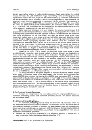 Advanced watermarking technique to improve medical images’ security | PDF
