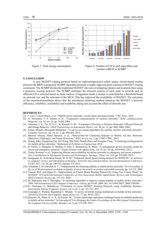 A new clustering technique based on replication for MANET routing protocols | PDF