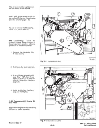Bobcat 641, Bobcat 642, Bobcat 643 Skid steers Service Repair Manual | PDF