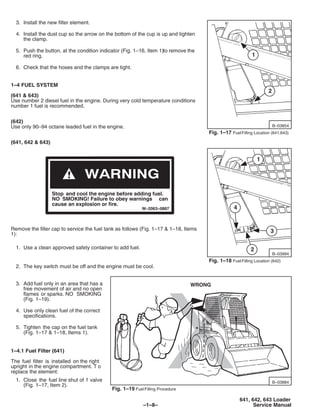 Bobcat 641, Bobcat 642, Bobcat 643 Skid steers Service Repair Manual | PDF