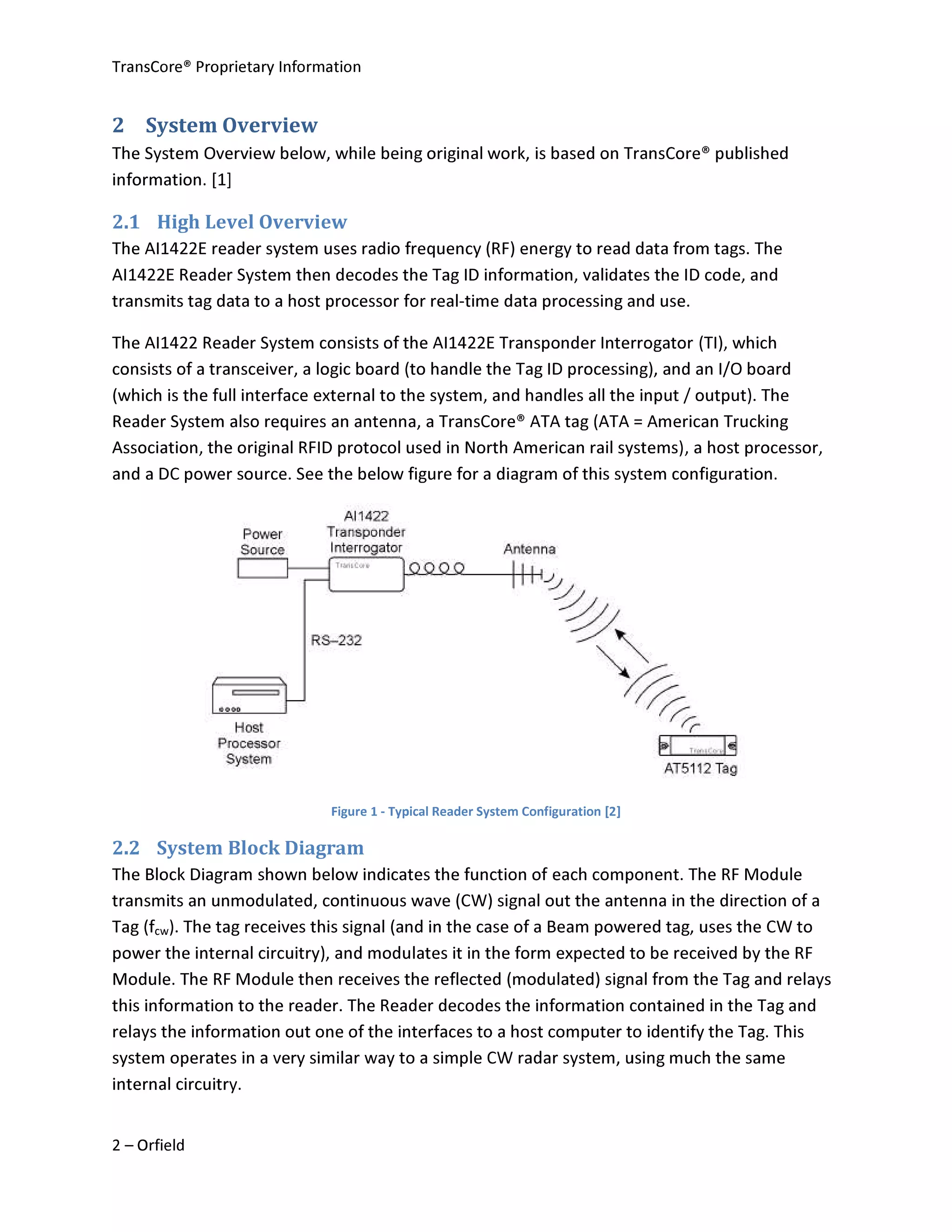 RFID System Design | PDF | Computing | Technology & Computing