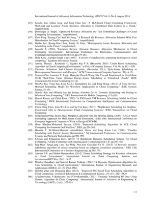 SYSTEMATIC LITERATURE REVIEW ON RESOURCE ALLOCATION AND RESOURCE SCHEDULING IN CLOUD COMPUTING | PDF