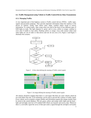TRAFFIC CONTROL MANAGEMENT AND ROAD SAFETY USING VEHICLE TO VEHICLE ...
