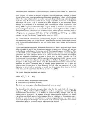 RESEARCH REVIEW FOR POSSIBLE RELATION BETWEEN MOBILE PHONE REDIATION AND BRAIN TUMOR | PDF