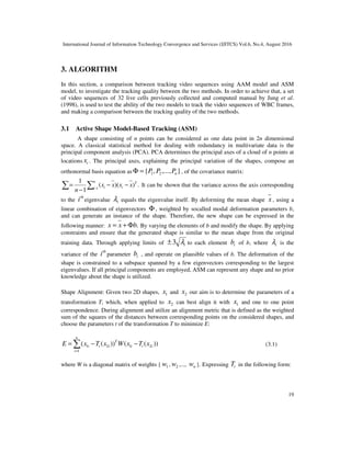 CELL TRACKING QUALITY COMPARISON BETWEEN ACTIVE SHAPE MODEL (ASM) AND ...