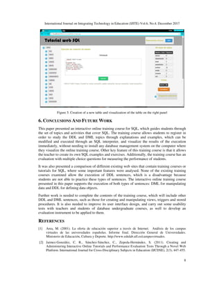 An Interactive Online Training Course for SQL Beginners | PDF
