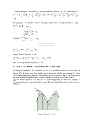 A NEW STUDY OF TRAPEZOIDAL, SIMPSON’S1/3 AND SIMPSON’S 3/8 RULES OF ...