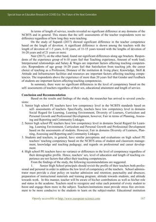 National Competency Based Teacher Standard | PDF