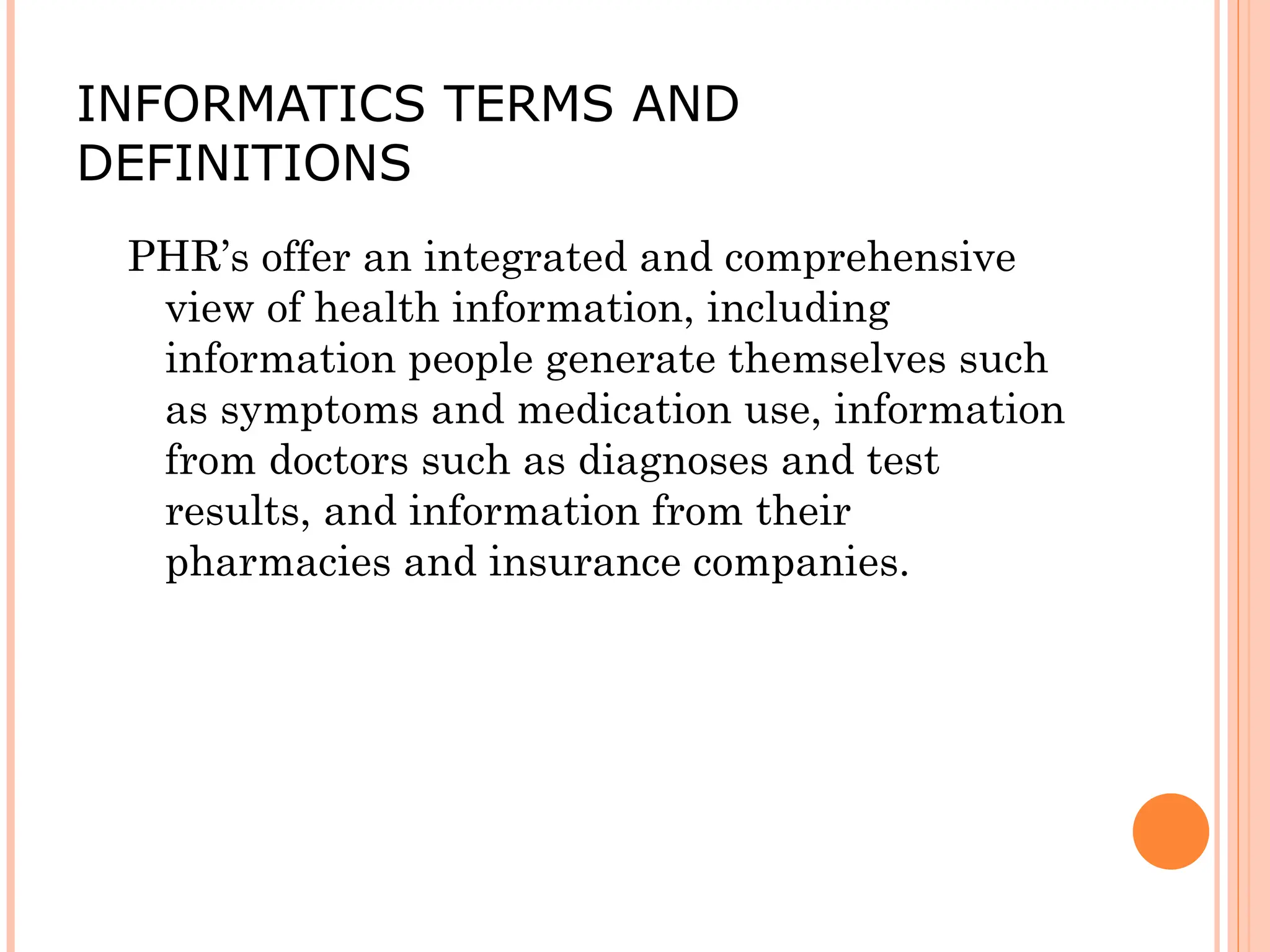 Introduction to health Information System | PPT