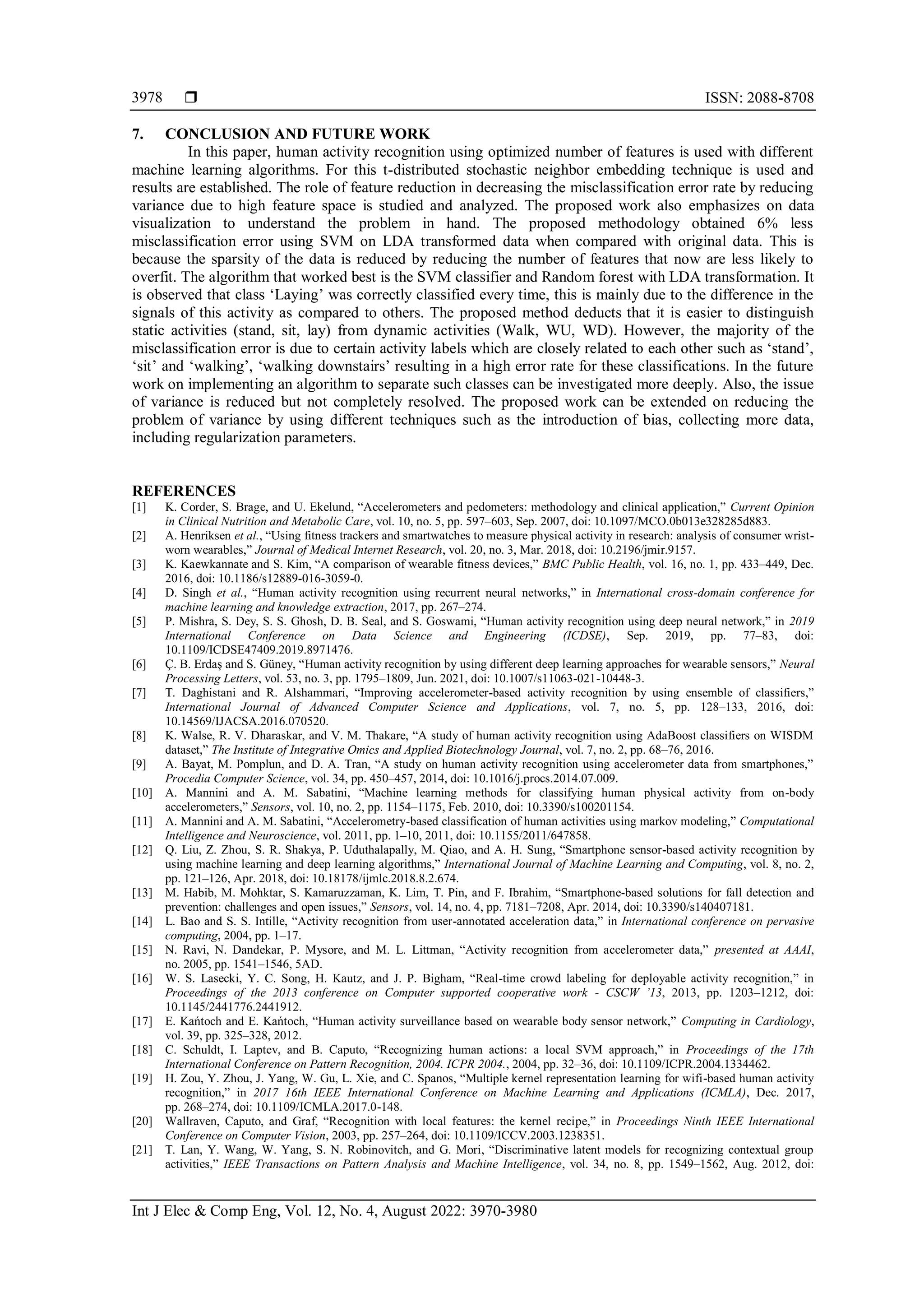 Health monitoring catalogue based on human activity classification using machine learning | PDF ...