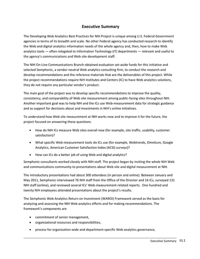 nih-analytics-executive-summary | PDF