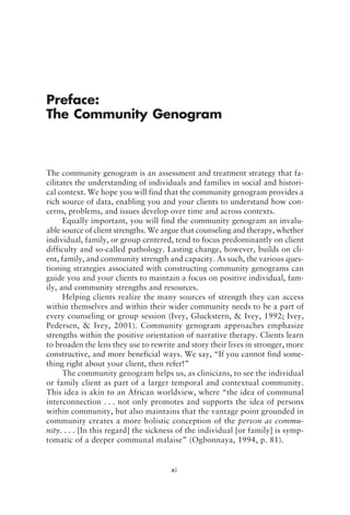 Community genograms using individual family and cultural narratives ...