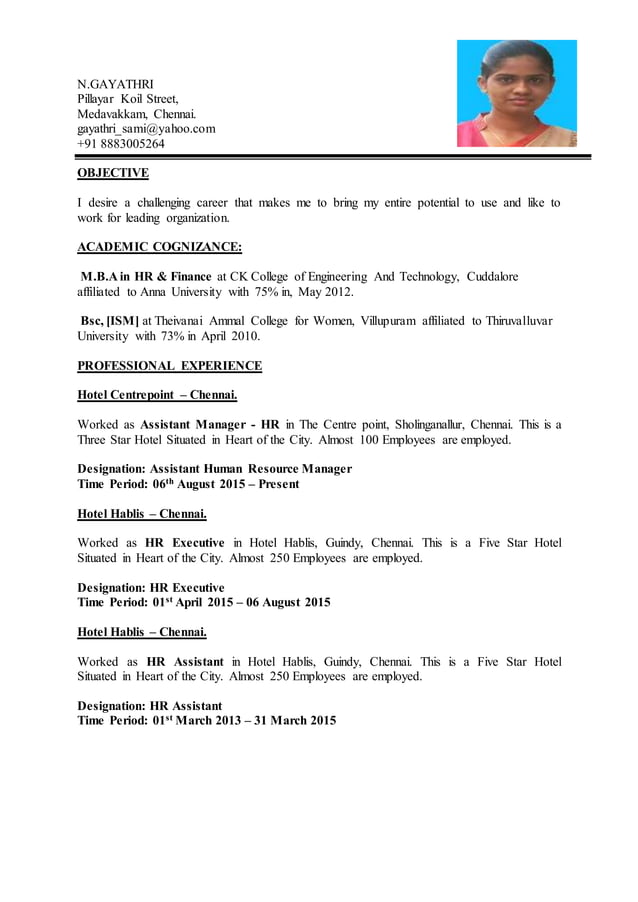 New Resume (1) | DOCX | Human Resources | Business