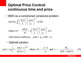 Markdown Optimization under Inventory Depletion Effect | PDF