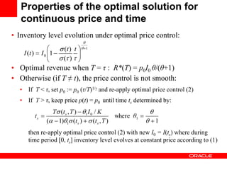 Markdown Optimization under Inventory Depletion Effect | PDF