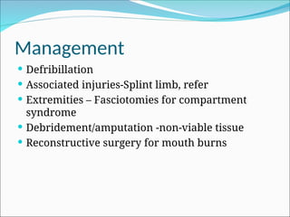Electrical-Burns effect on OT performance .ppt