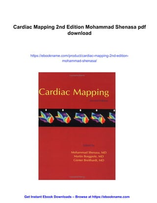Cardiac Mapping 2nd Edition Mohammad Shenasa | PDF