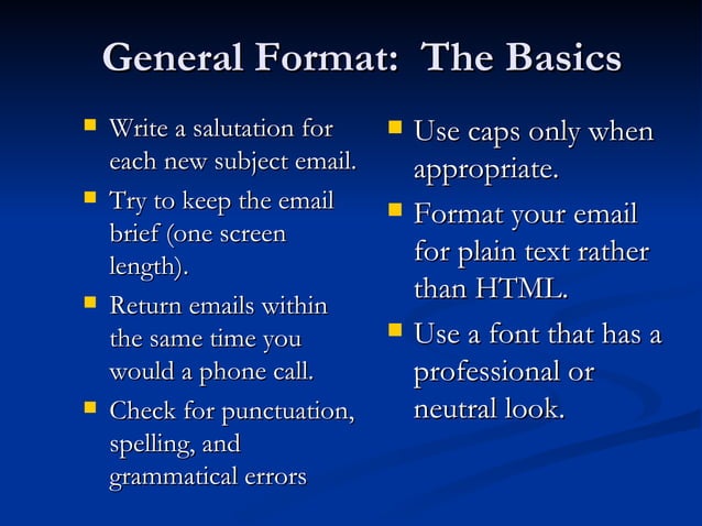 6437971 email-writing-ettiquettes- | PPT