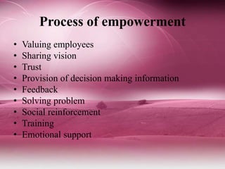 concept of empowerment | PPTX