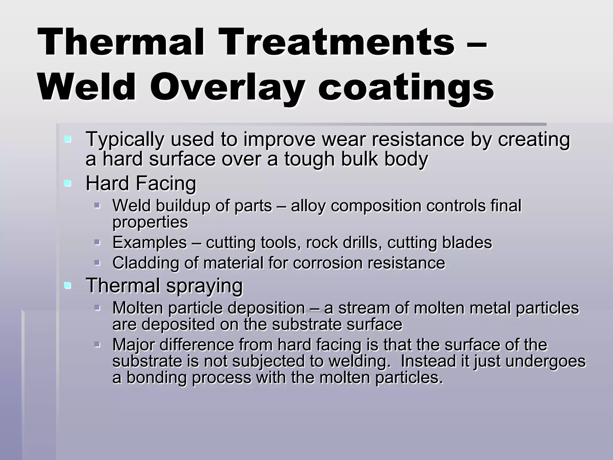 Surface Treatments for ... | PDF
