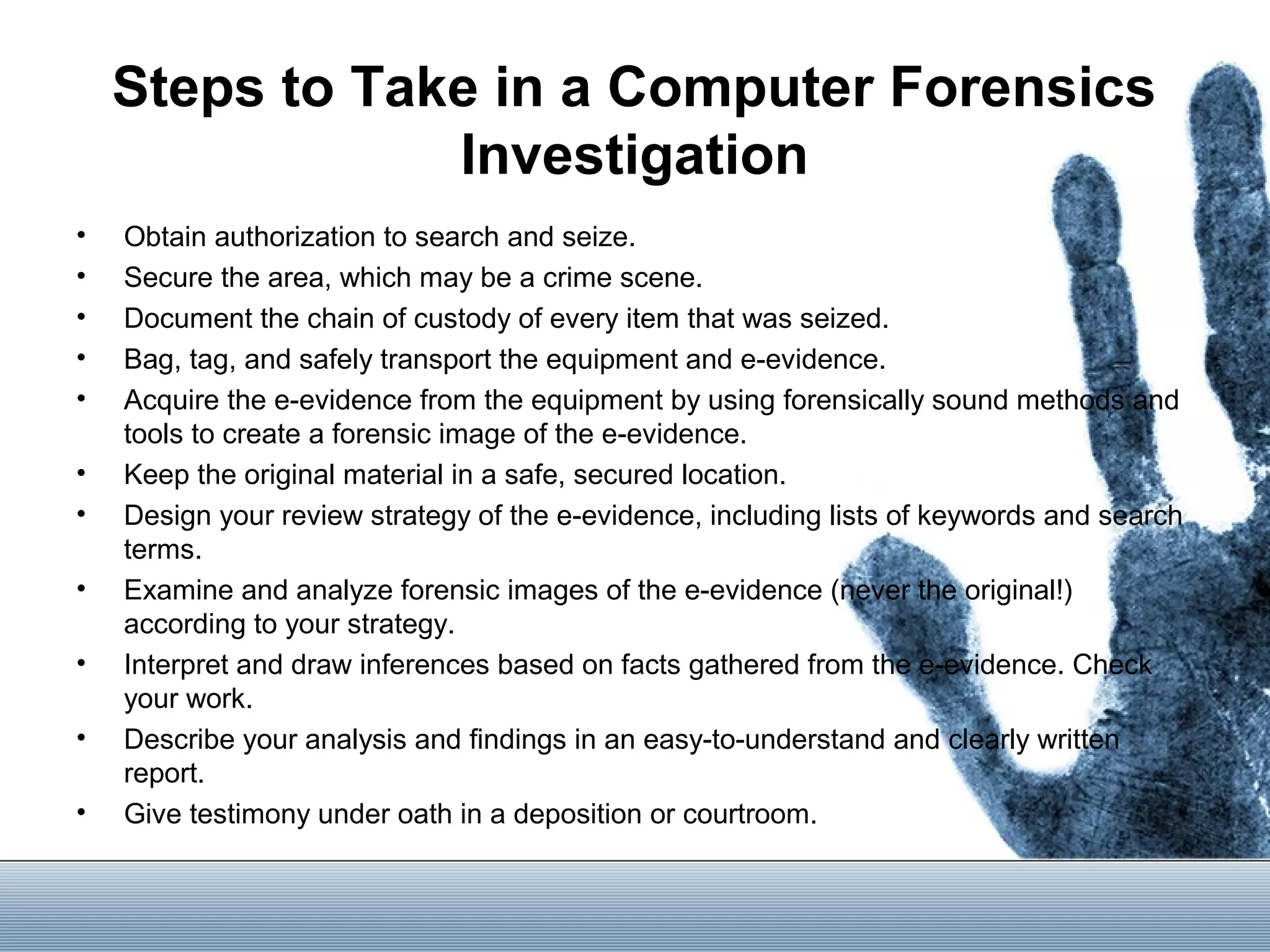Computer Forensic | PPT