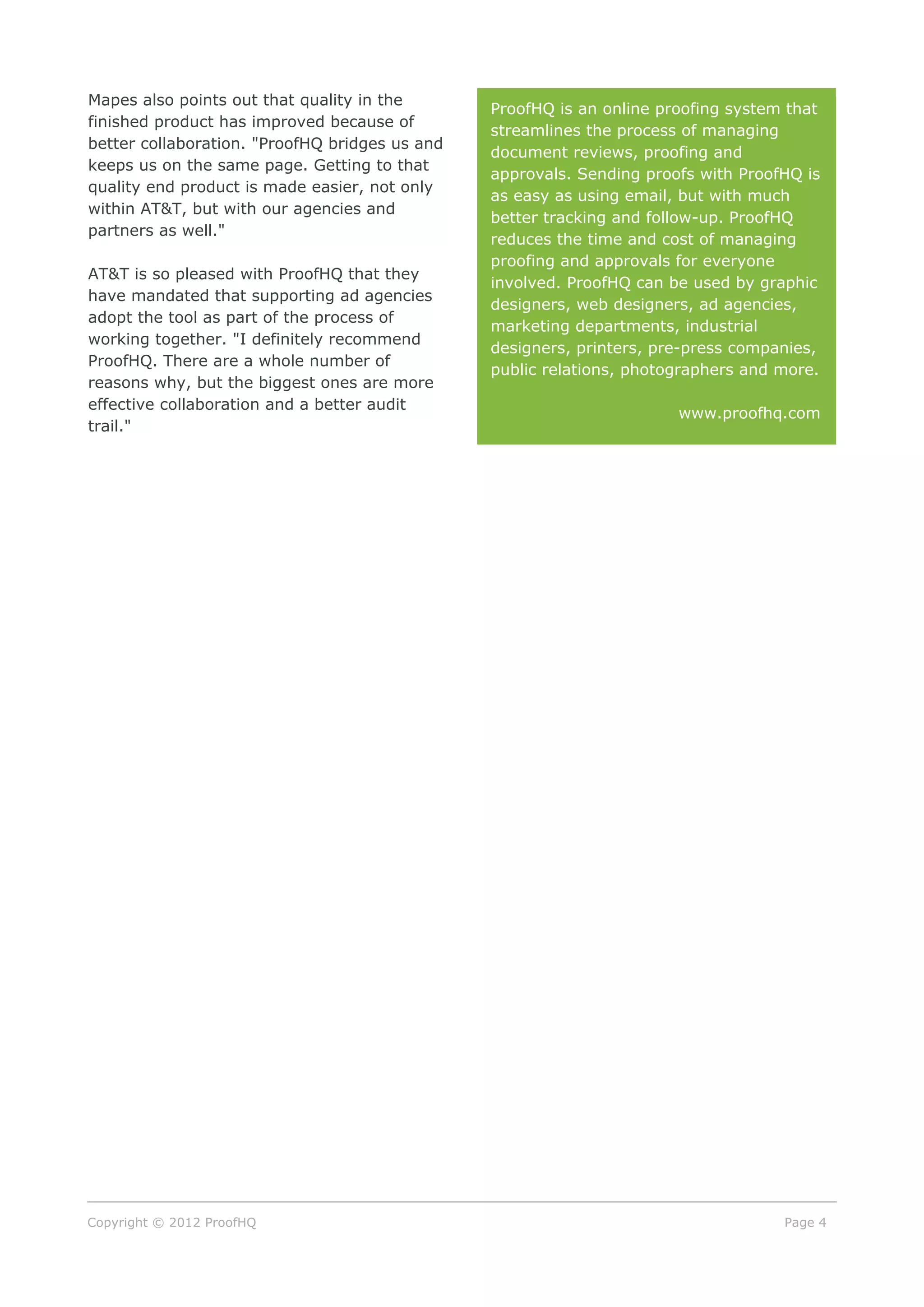 AT&T Case Study | PDF | Email | Internet